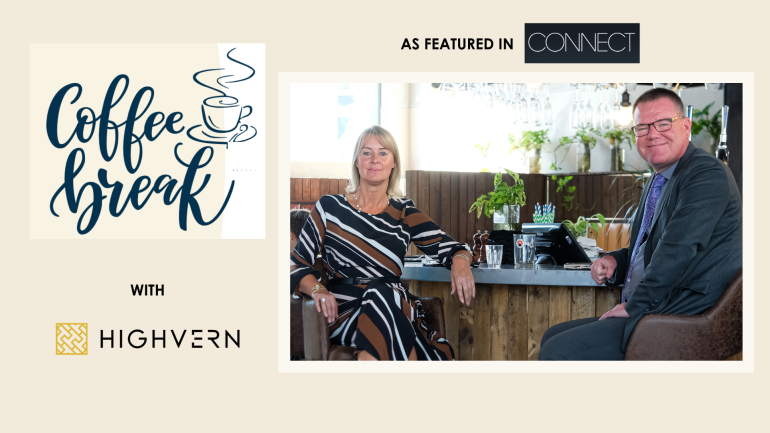 Coffee Break interview in Connect magazine | HIGHVERN